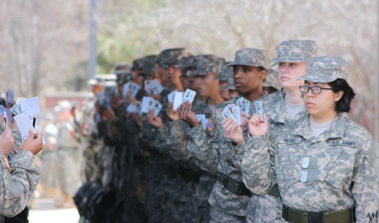 SHE’S IN THE ARMY NOW « Jenny La Sala